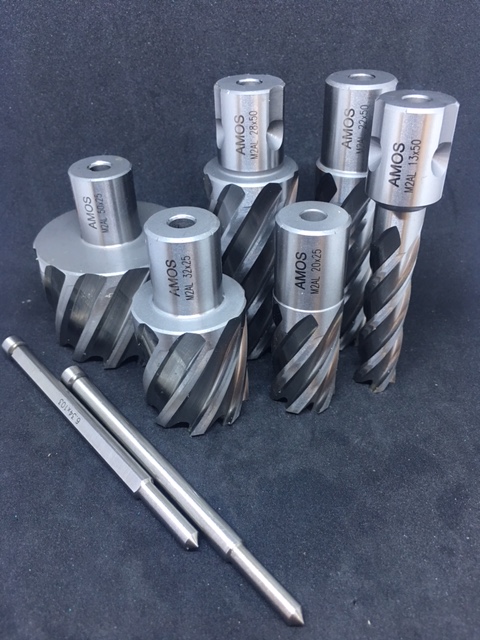 HSS BROACH CUTTERS, 50MM DEPTH - Amos Industries